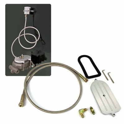 Mustang Master Cylinder Remote Fill Reservoir Cap Kit Street Rods and ...