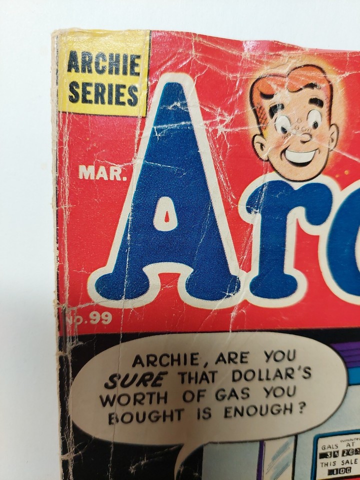 ARCHIE #99 Archie Comics 1959 Silver Age Comic (F389) | eBay