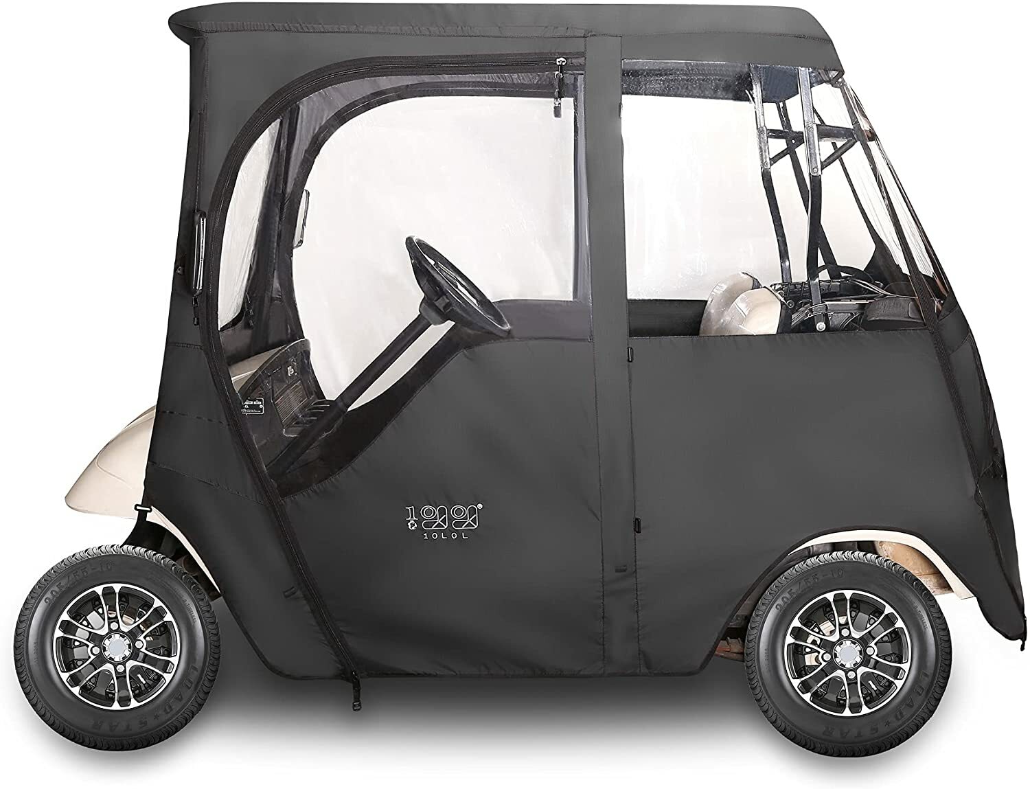 Golf Cart Enclosure for EZGO TXT RXV 2 Passenger, 600D Golf Cart ...