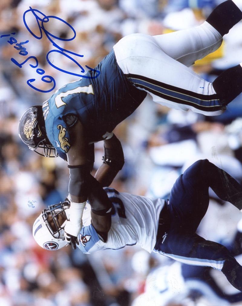LEON SEARCY JACKSONVILLE JAGUARS SIGNED 8X10 PHOTO | eBay