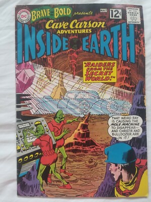 BRAVE & BOLD #41 CAVE CARSON STORY DC 1962 Silver Age Comic | eBay