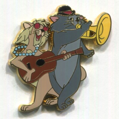Disney Pin The Aristocats Booster Collection Scat Cat & Hit Cat Disney ...