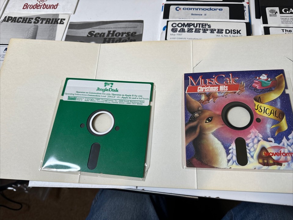 Lot of 31 Commodore 64 / 128 Software Games Disks C64 C128 | eBay