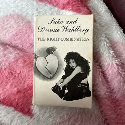 SEIKO AND DONNIE WAHLBERG- THE RIGHT COMBINATION CASSETTE SINGLE ...