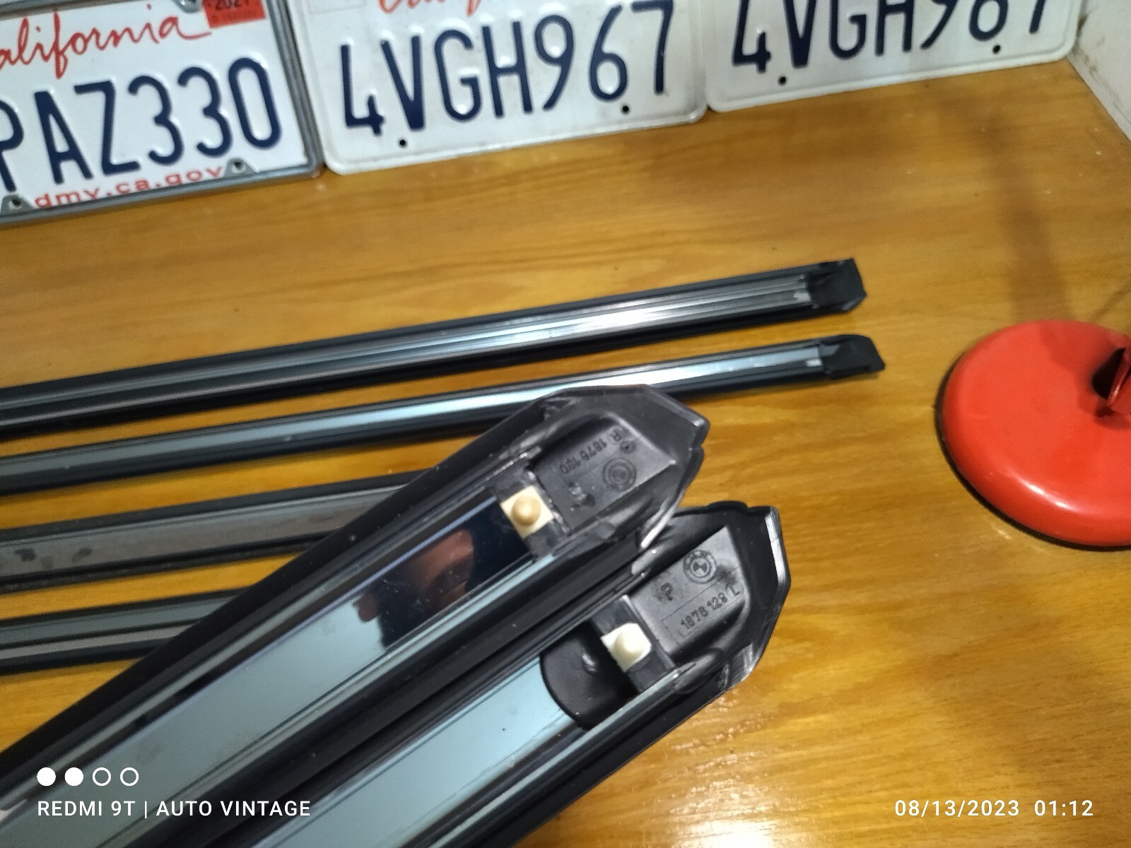 Bmw E30 Sedan Side QUARTER MOLDING Full Kit Original New Stamped By BMW ...