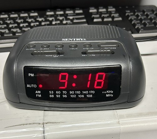 Sentry AM/FM Alarm Clock CR-100 | eBay