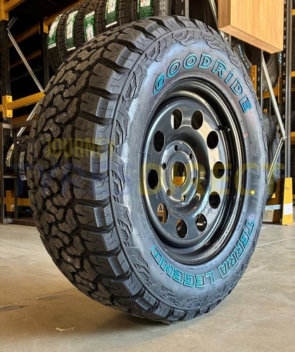 x4 265/65R17 GOODRIDE SL399 TYRES ON 17x7 BLACK MODULAR STEEL WHEELS ...