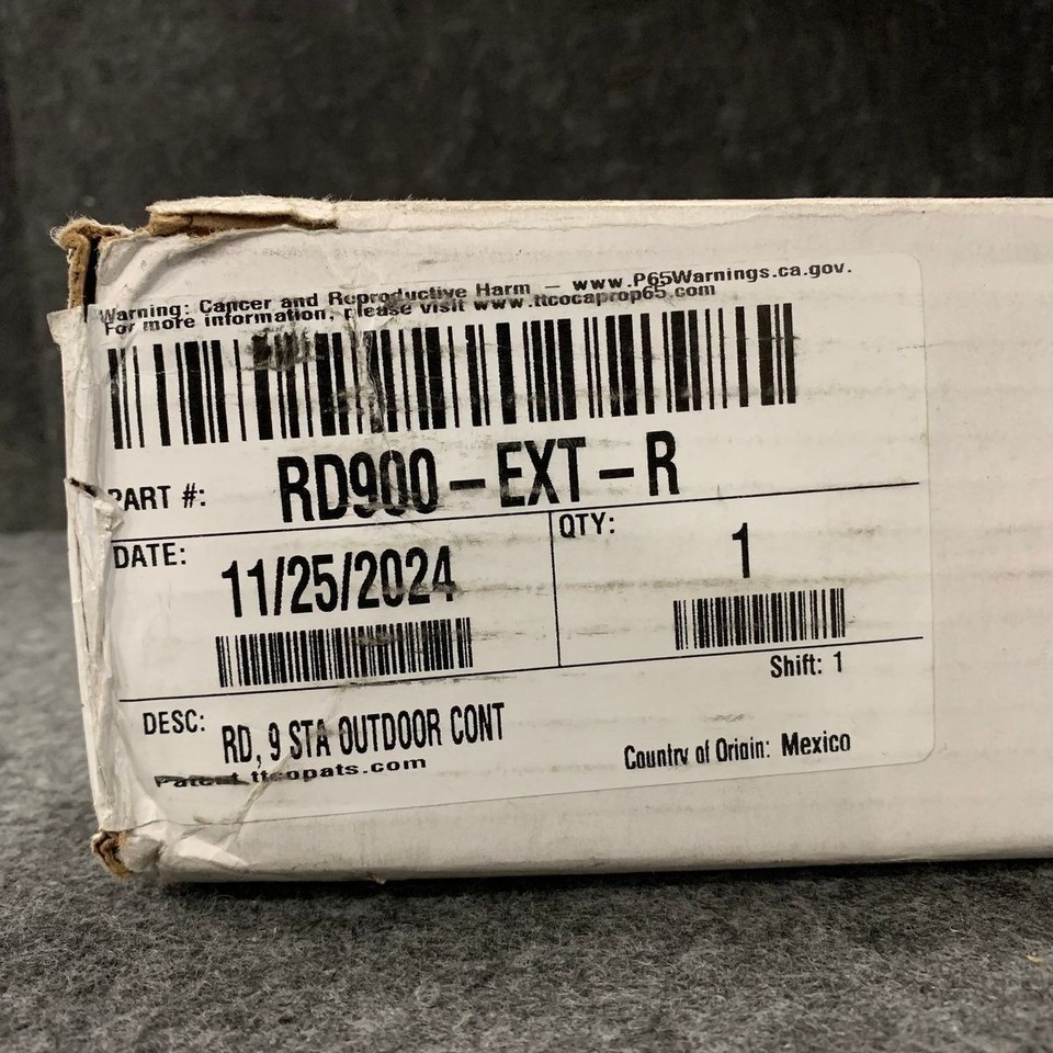 IRRITROL Rain Dial 9 Station Indoor/Outdoor Controller RD900-EXT-R | eBay