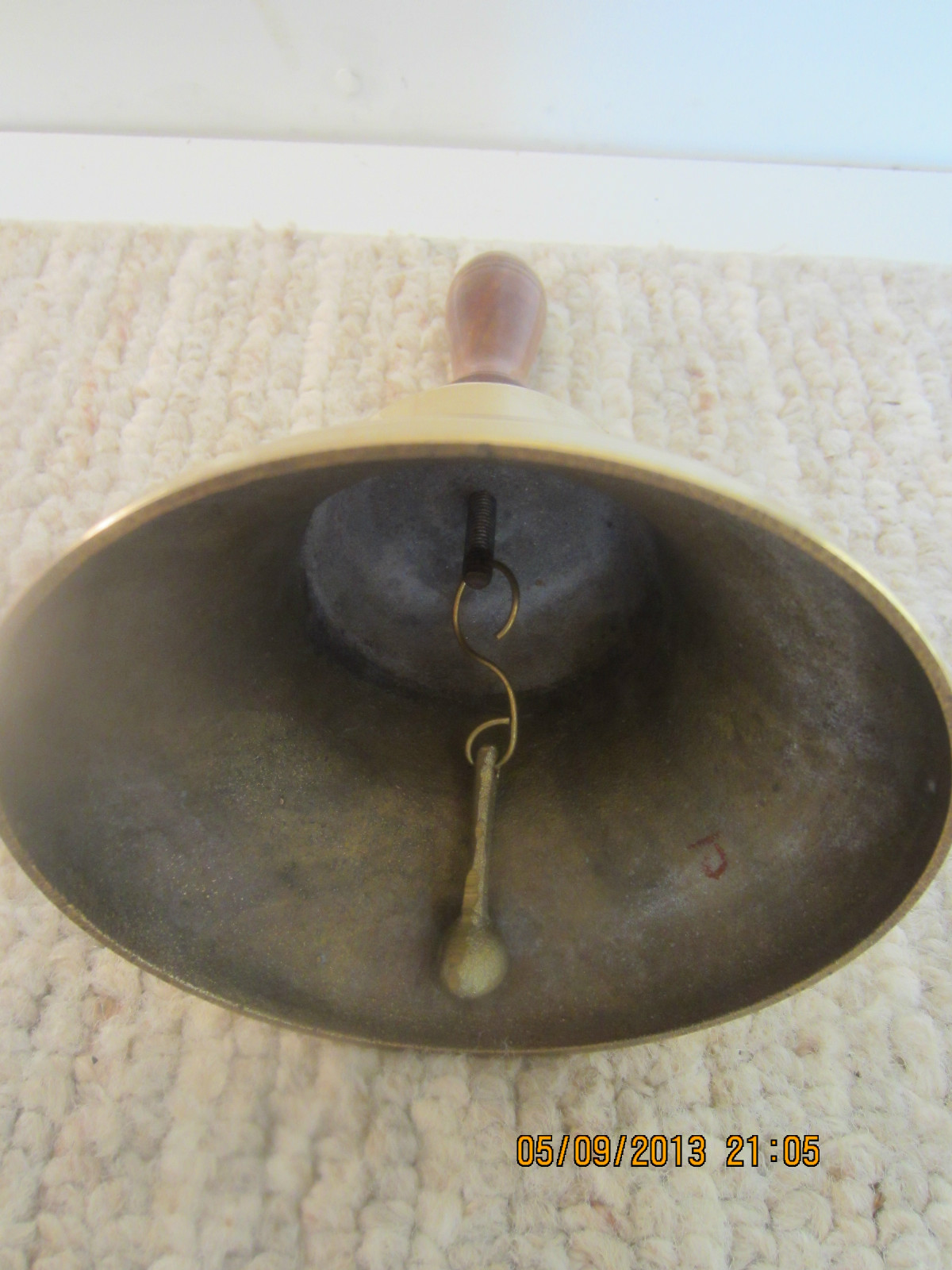 NAUTICAL DECOR BRASS DINNER BELL--GALLEY SIGN | eBay