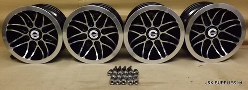 COSMIC WHEELS CAR SET OF 4 - 6x10 - 6ET - 4X101.6 - FITS CLASSIC MINI ...