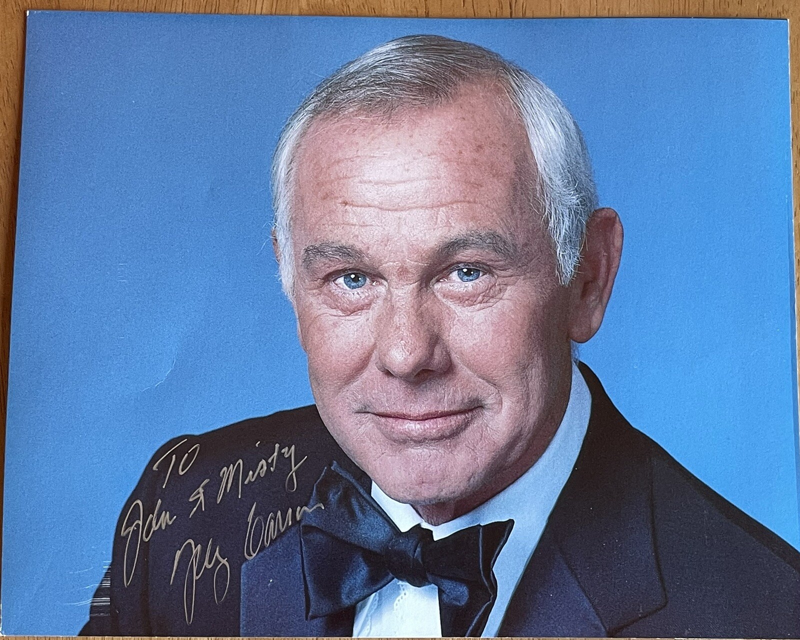 (The Tonight Show) Comedian Johnny Carson Autographed Photo | eBay