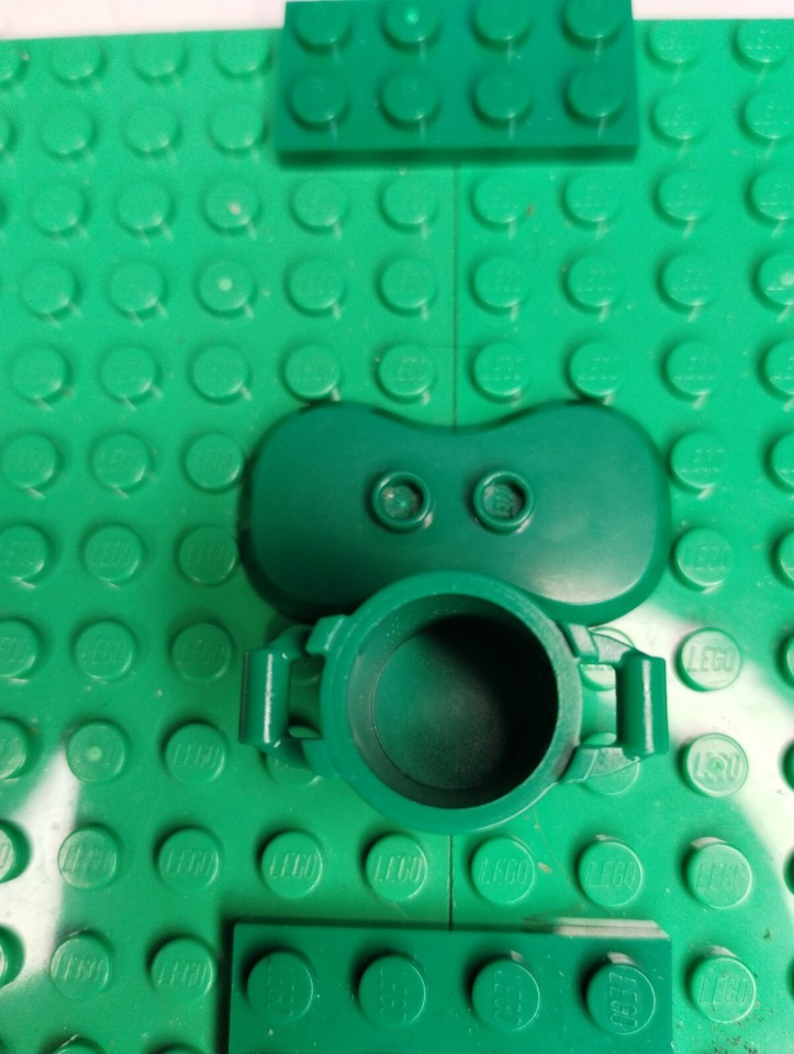 LEGO Parts 92926 (1pc) Container, Trash Can Green | eBay