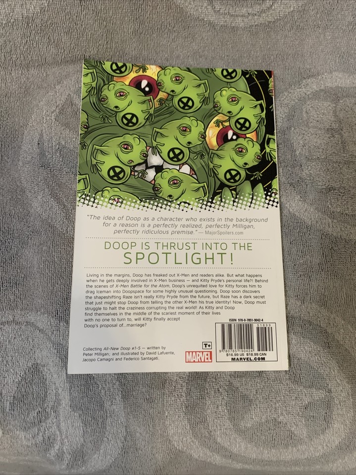 Marvel All-New Doop by Peter Milligan 2014 Trade Paperback (X-Men) | eBay