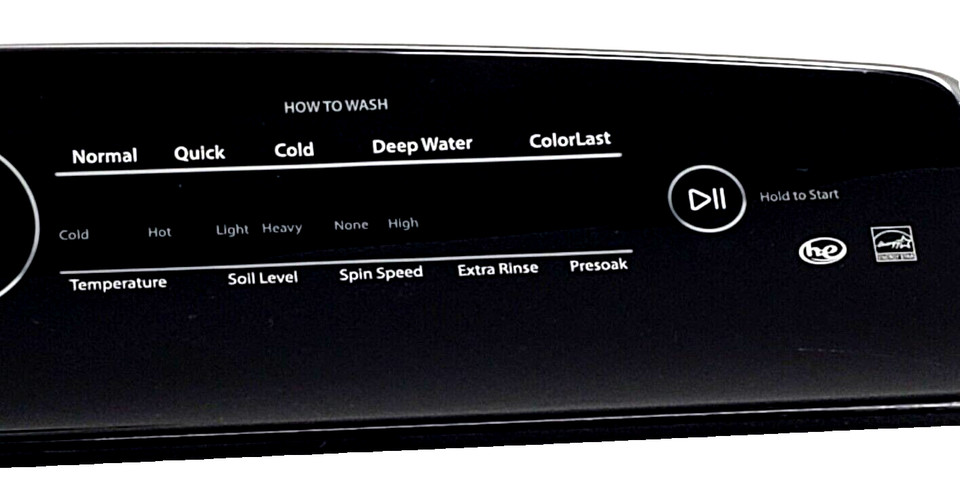 ⭐️ (Same Day Ship) Whirlpool Washer Control Panel W10870768🔥 Same Day ...