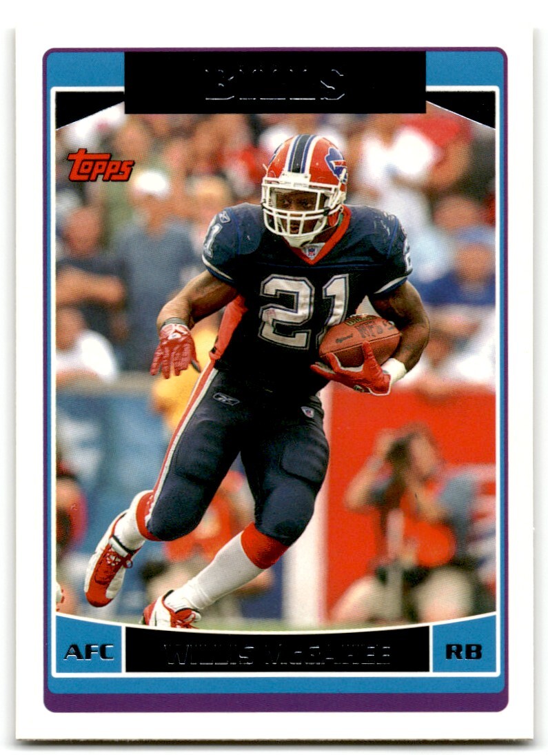 2006 Topps Willis McGahee Buffalo Bills #178 | eBay