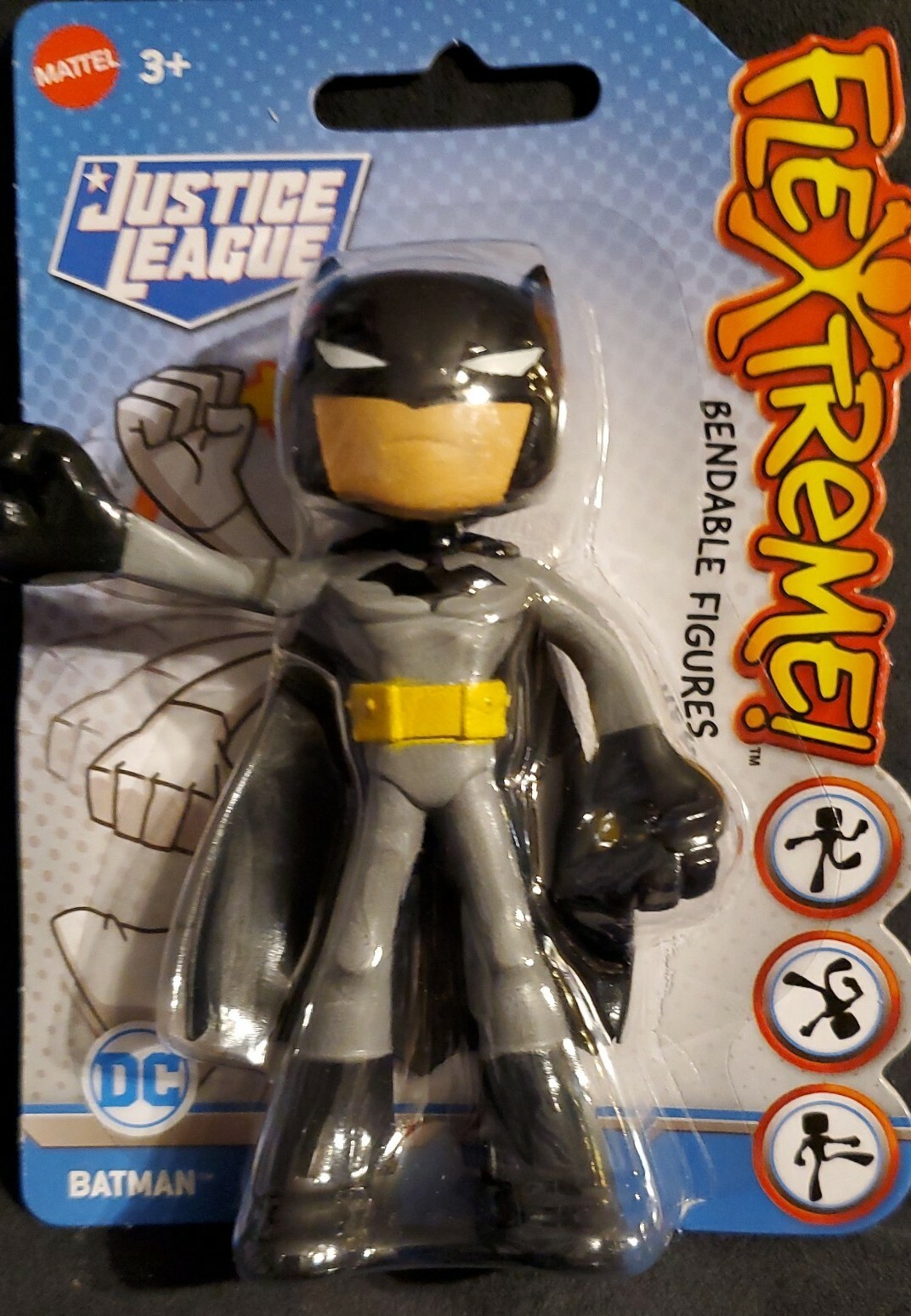 DC Batman Justice League FLEXTREME! Bendable MATTEL 4” Action Figure ...