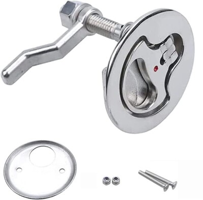 Flush Hatch Latch Turning Lift Handle Non Locking for Marine Boat ...