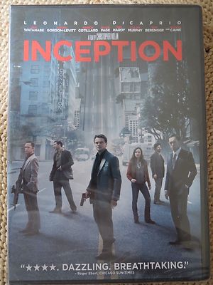 Inception (DVD, 2010) Leonardo DiCaprio - Brand New and Sealed ...