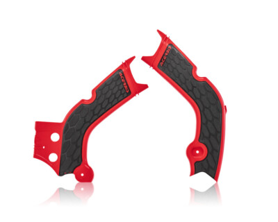ACERBIS X-GRIP FRAME GUARDS RED/BLACK CRF450R: # 2736331018 | eBay