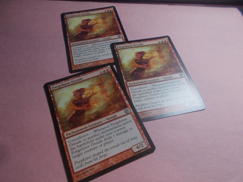 Forgeborn Oreads x3 MTG Journey into Nyx Red Uncommon Creature NM | eBay