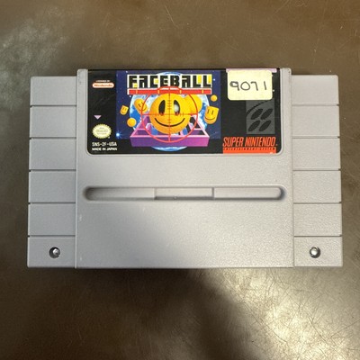 FaceBall 2000 (Super Nintendo Entertainment System 1992) Tested ...