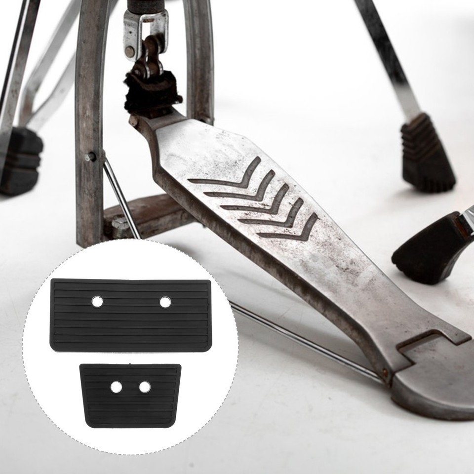 2pcs Drum Support Drum Rubber Pad Guard Anti-Skid Pad Music Instrument ...