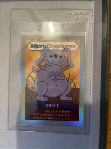 Greg's Rare Trading Card - MicroCreatures Theeble - Diary of a Wimpy ...