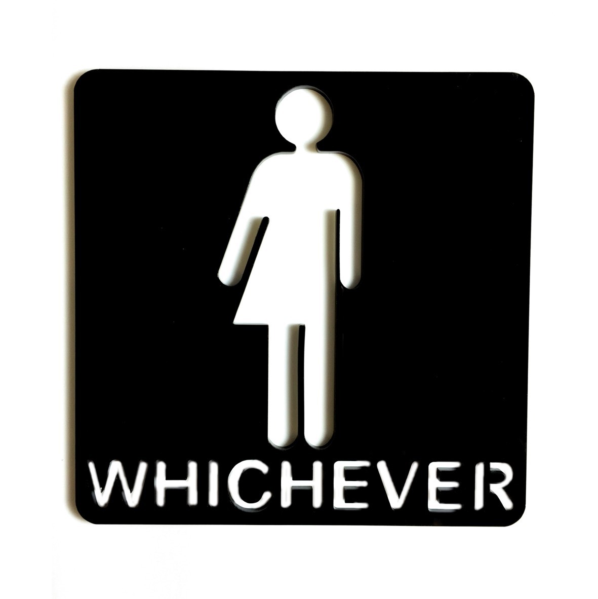 Unusual Restroom Signs Unisex Wood Cutout Restroom Sign Unique