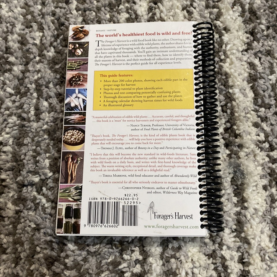 Forager's Harvest : A Guide to Identifying, Harvesting, and Preparing ...