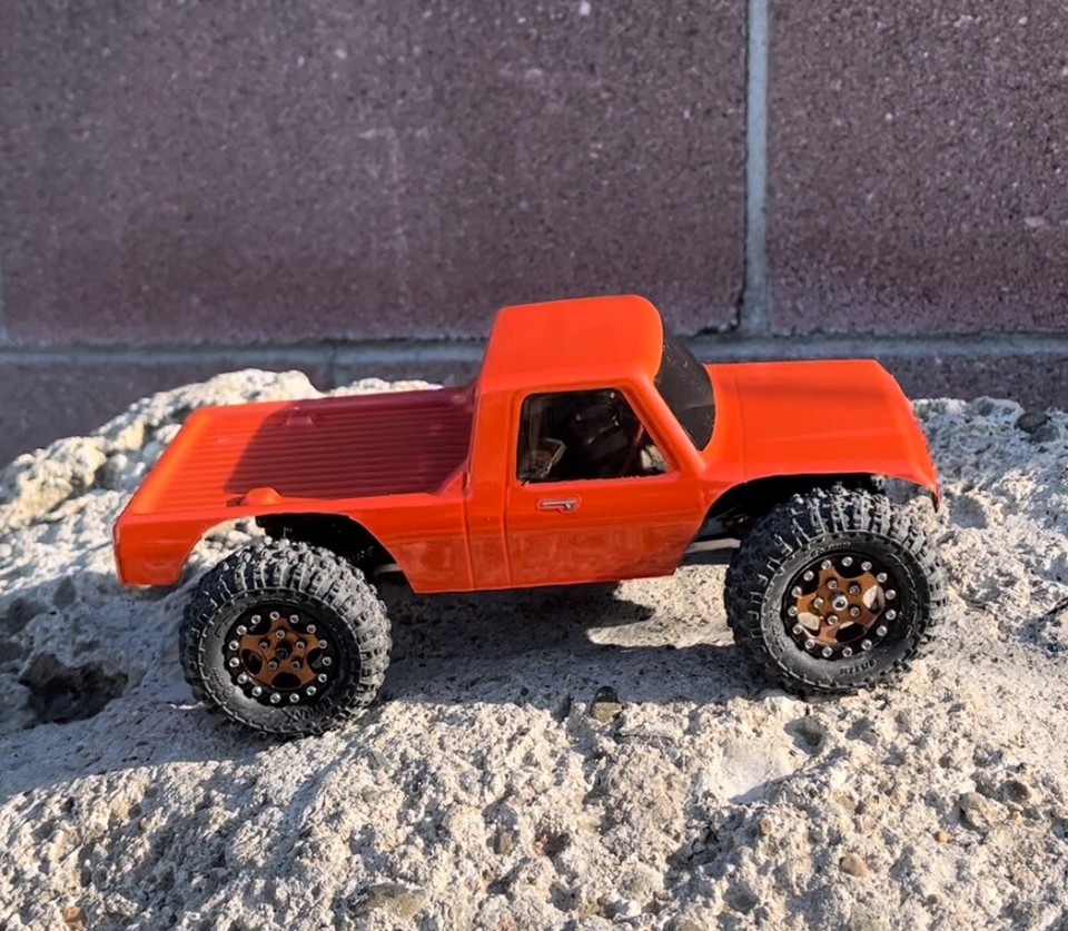 SCX24 Grade 5 Titanium Low CG Comp Chassis Kit With Sliders And Body ...