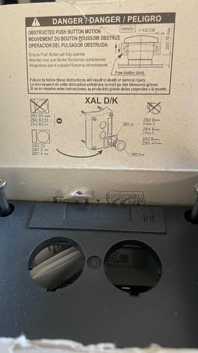 SCHNEIDER XALD02H7 CONTROL BOX | eBay