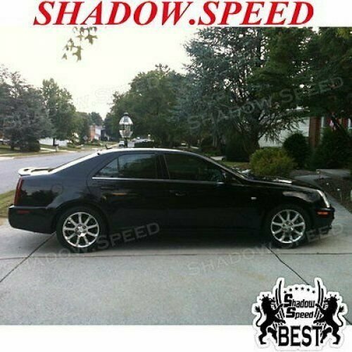 SpX 284R Type Rear Window Roof Spoiler Wing Fits 2005~2007 Cadillac STS ...