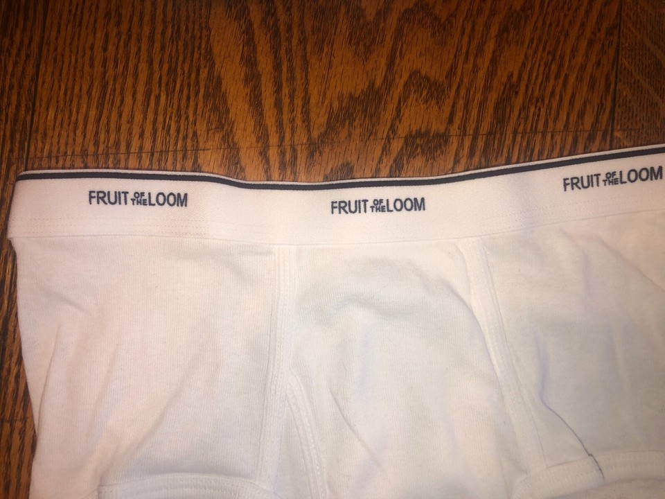 5 Pair NOS Fruit of the Loom Men's Tighty Whities Briefs Size L | eBay