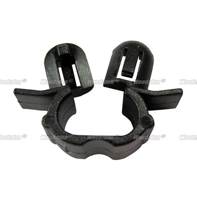 50 x Wire Cable Loom Routing Clip 7mm I.D. Windshield Washer Hose ...