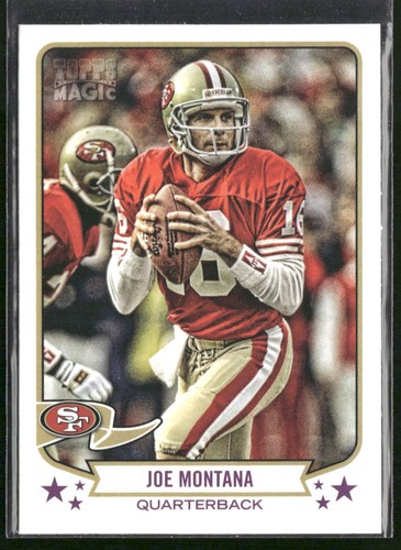 2013 Topps Magic Joe Montana #206 San Francisco 49ers | eBay