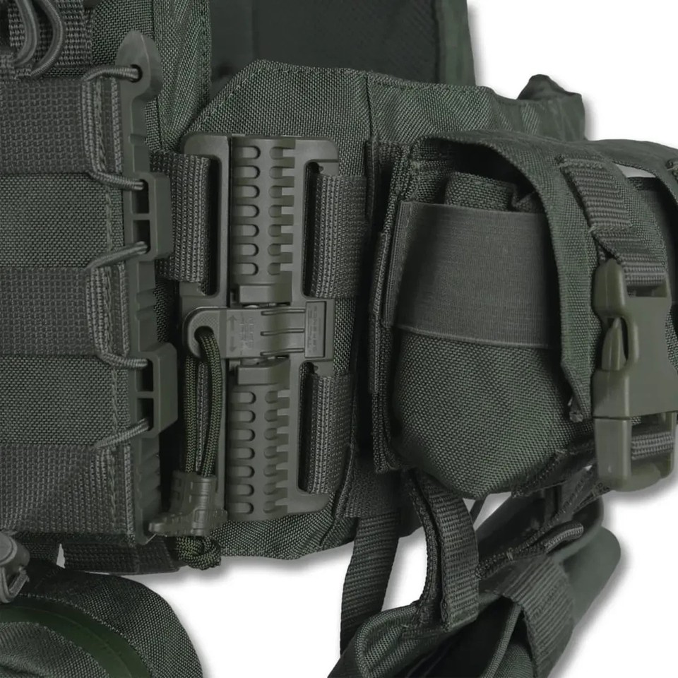 Kiborg GU Gen.2 Plate Carrier with 8 Pouches Quick-Release Tactical ...