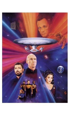 Star Trek The Next Generation - 7th Anniversary Poster | eBay