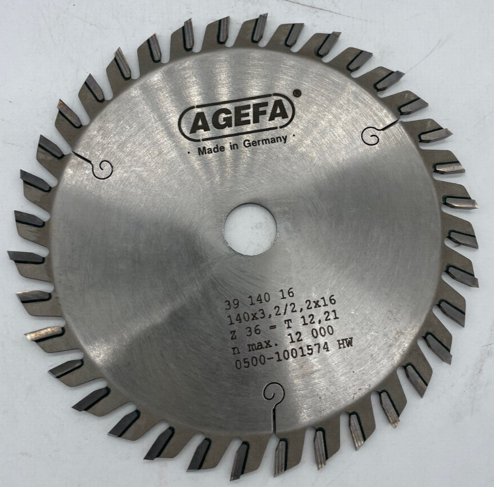 AGEFA Kreissägeblatt HW 140x3, 2/2,2x16 - 39 140 16 | eBay.de