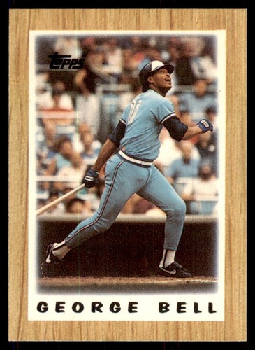 1987 Topps Major League Leaders George Bell Baseball Cards #74 | eBay