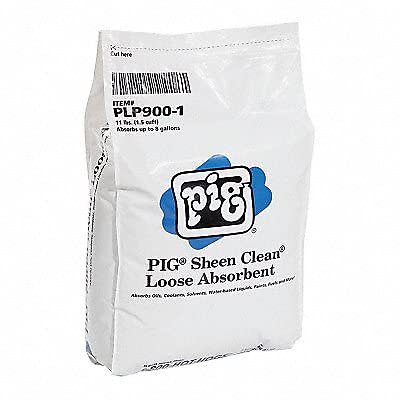 Pig Sheen Clean Loose Absorbent ABS UNV 10lb 1 Bag | eBay