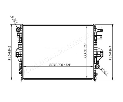 Radiator For PORSCHE CAYENNE 92A VW TOUAREG 7P5 7P0121253A | eBay