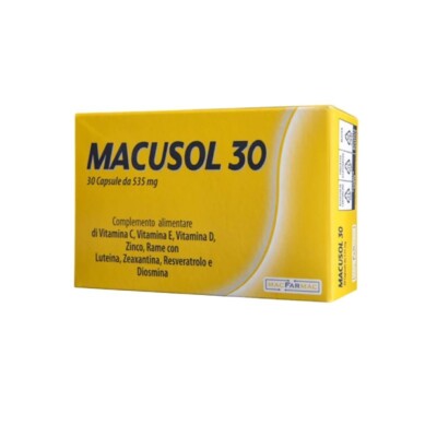 MACFARMAC Macusol 30 - Vitamin and minerals supplement 30 Capsules | eBay