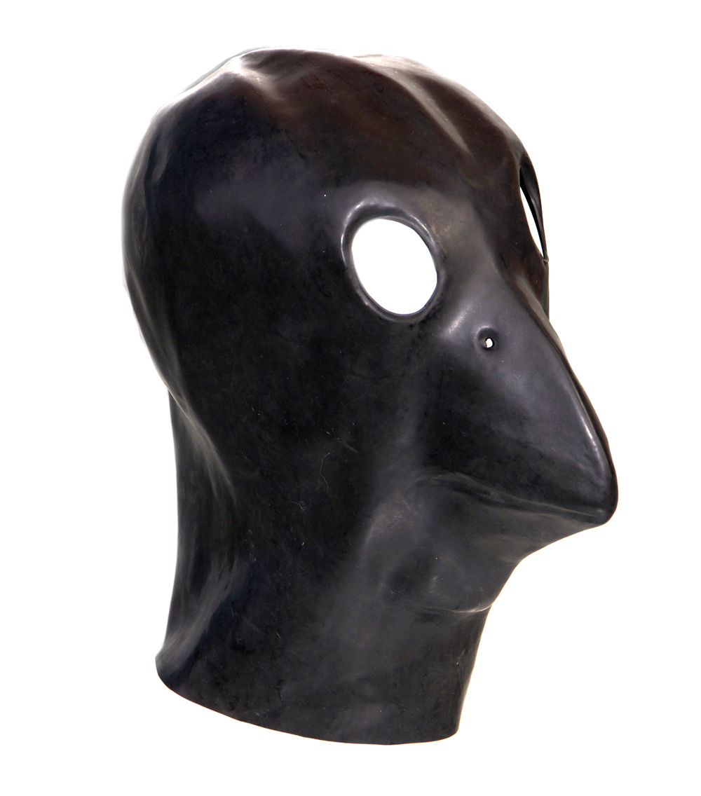 Latex Fetish Masks Hood Female Doll Dog Pup Play Fancy Dress Gimp Stag ...