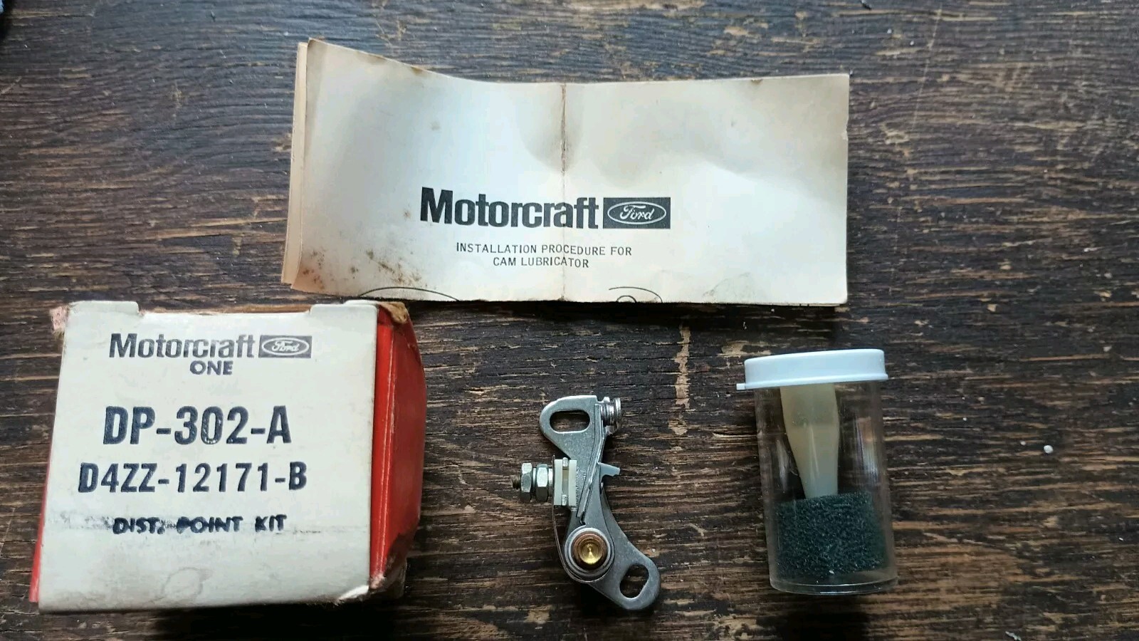 Motorcraft DP-302-A D4ZZ-12171-B Point Kit | eBay