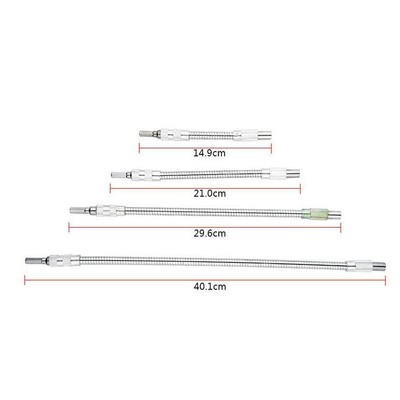 Flexible 1/4" Hex Screwdriver Extension Bar Drill Driver Shaft Bar | eBay