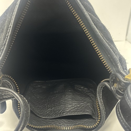 Vintage Coach Berkeley Rough Out Suede Black Duffle Sac Bucket Bag 1996 ...