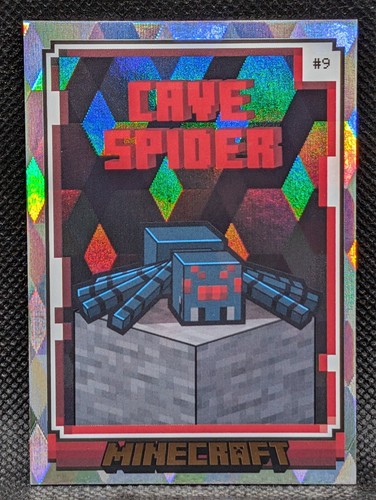 2024 Panini Minecraft Cave Spider Cubic Foil #9 | eBay