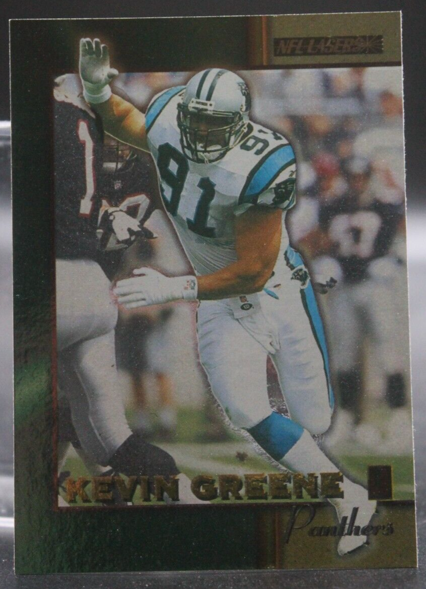 Kevin Greene (Panthers/Auburn Tigers/HOF) - 1996 Scoreboard Lasers #96 ...
