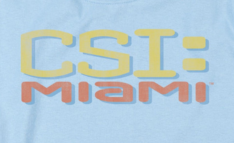 CSI: Miami "Logo Distressed" Pullover Hoodie | eBay