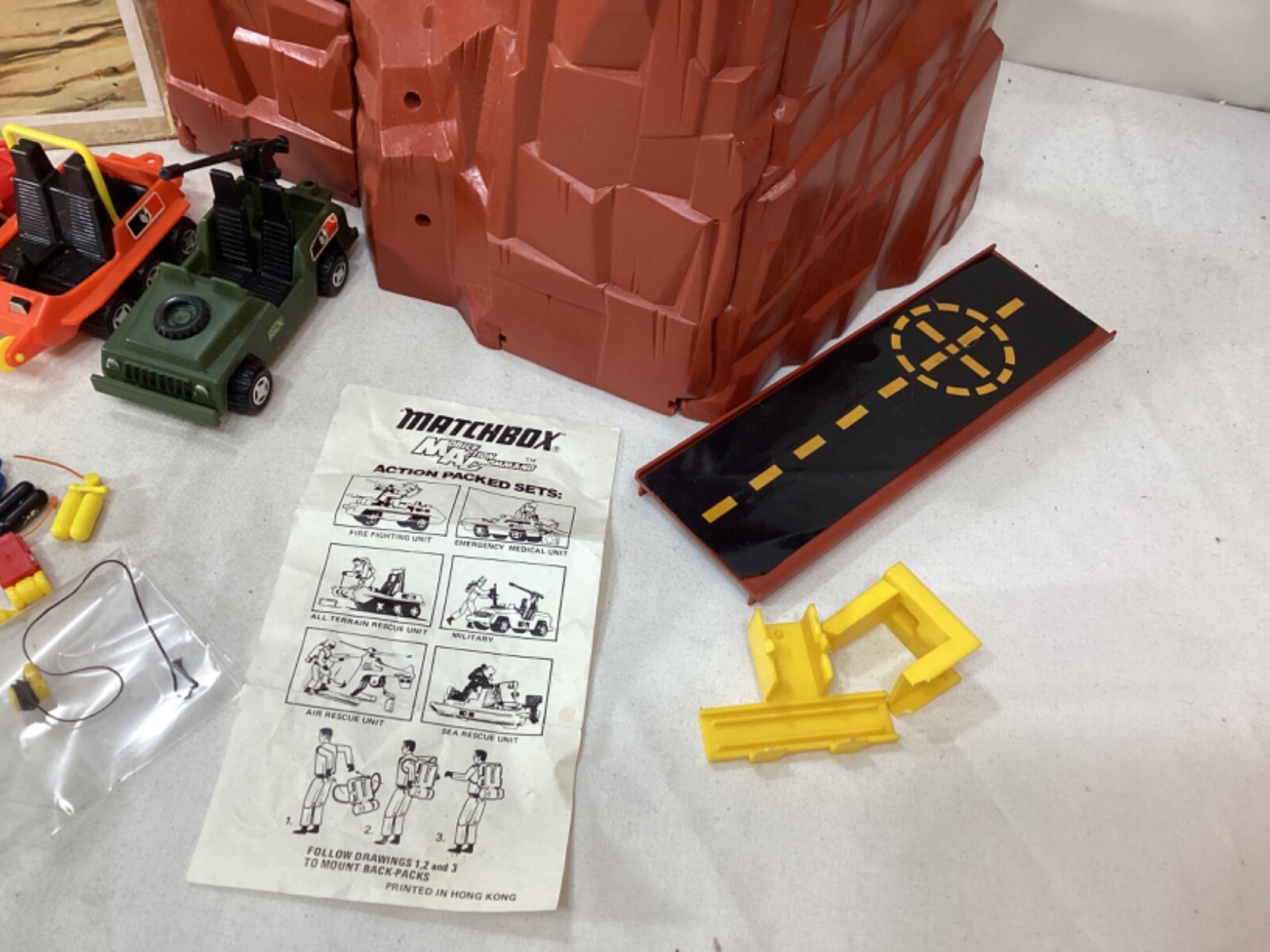 1975 Matchbox Mobile Action Command Rescue Center Lot Boxed FREESHIP | eBay